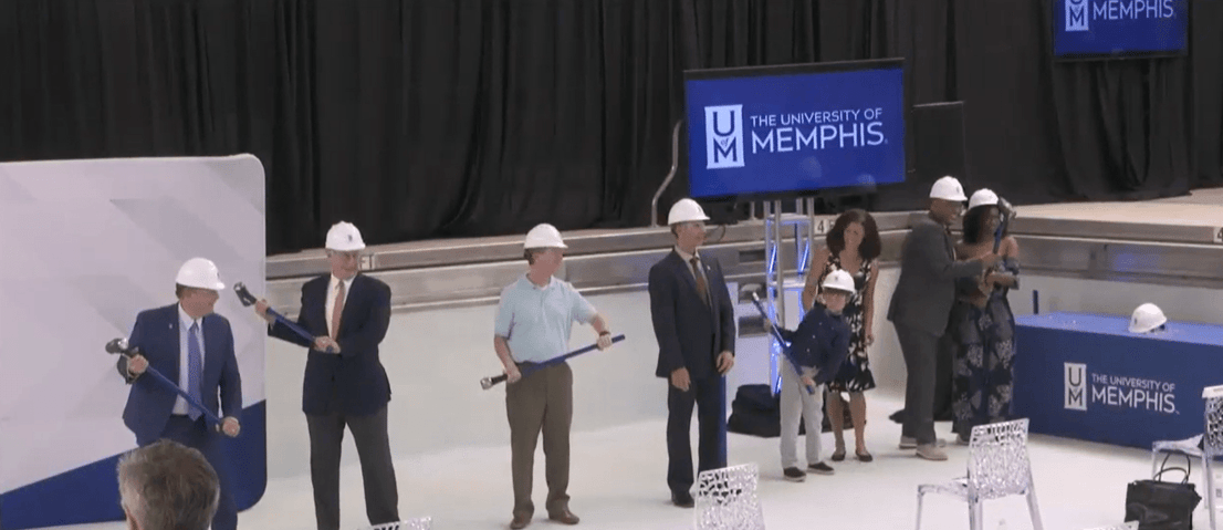Grand Opening of the Mike Rose Aquatic Center at the University of Memphis